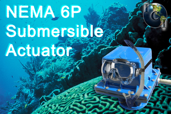 NEMA 6P Submersible Electric Actuator | Indelac Controls, Inc.